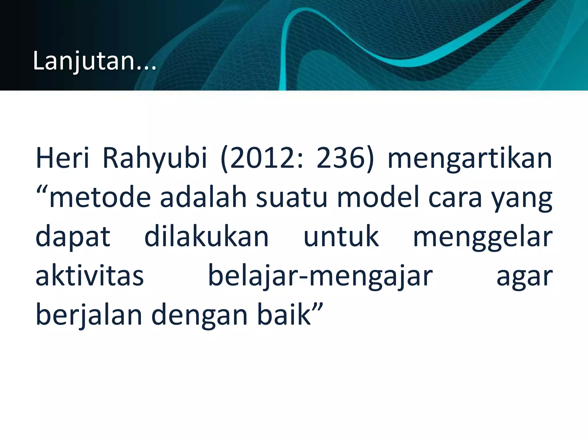 PPT Metode metode dalam pembelajaran.pptx