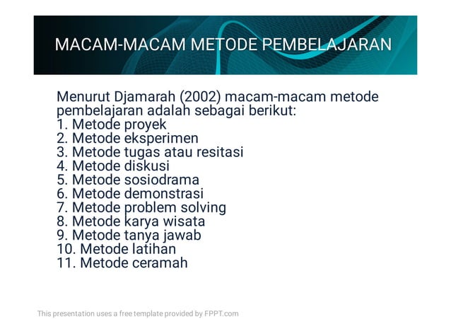 PPT Metode metode dalam pembelajaran.pdf