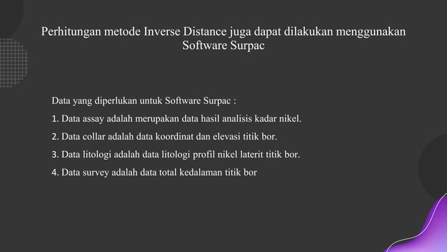 Ppt metode nearest neighbor point dan inverse distance weighted ferys ...