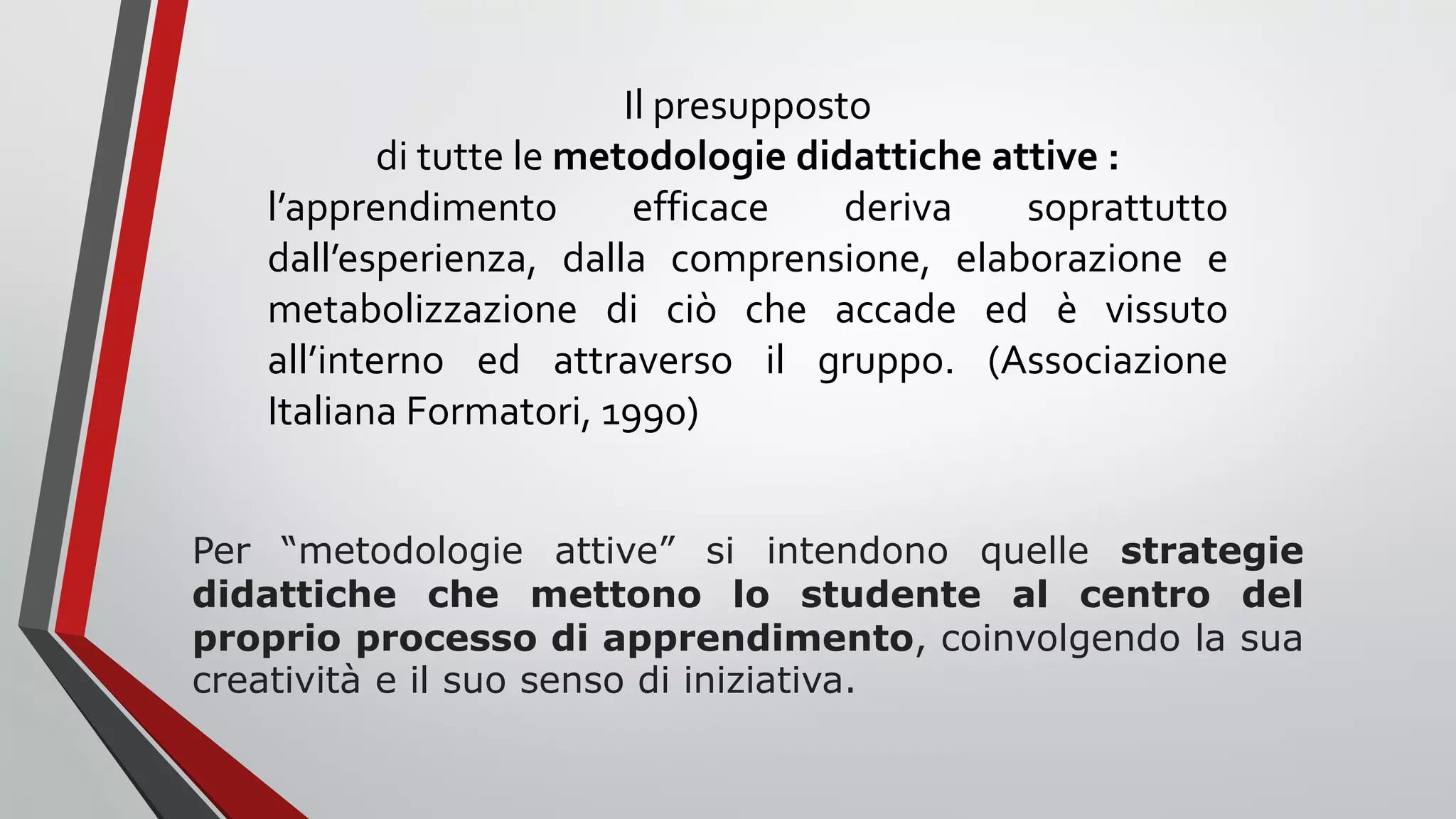 Metodologie didattiche attive: sinestesie metodologiche tra EAS e ...