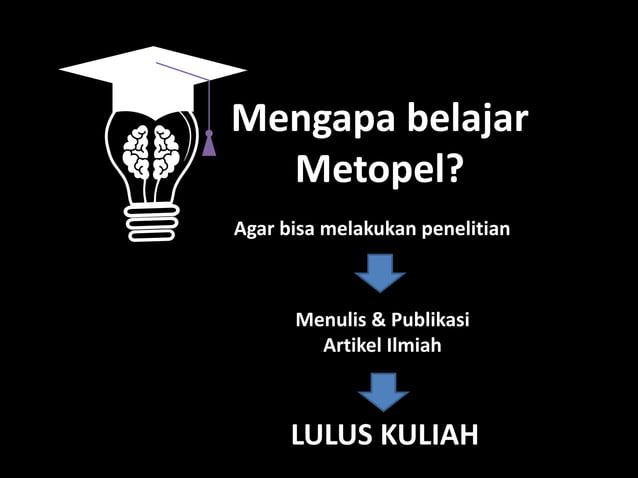 Metodologi Penelitian dalam Pendidikan_ppt | PDF