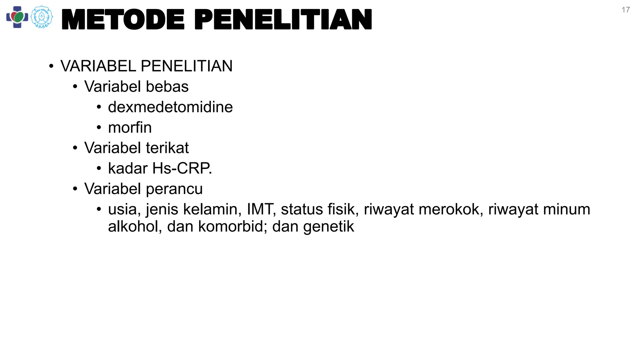 PPT Metodologi Penelitian di bidang Anestesi.pptx