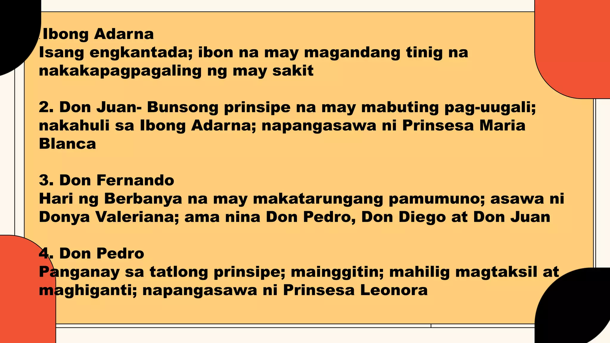 PPT Mga Tauhan sa Ibong Adarna (1).pptx