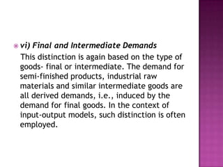 DEMAND ,TYPES AND IT'S FUNCTIONS | PPTX
