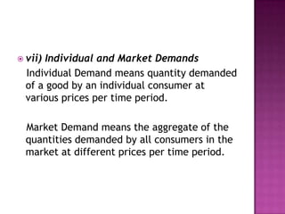 DEMAND ,TYPES AND IT'S FUNCTIONS | PPTX