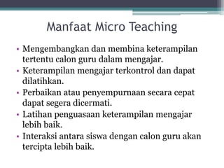 Micro Teaching Media | PPT