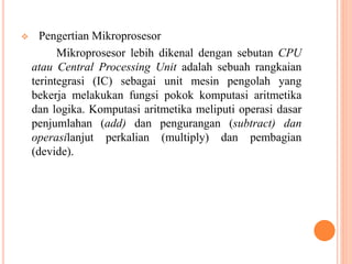 PPT MIKROPROSESOR (Agnes Patricia).pptx