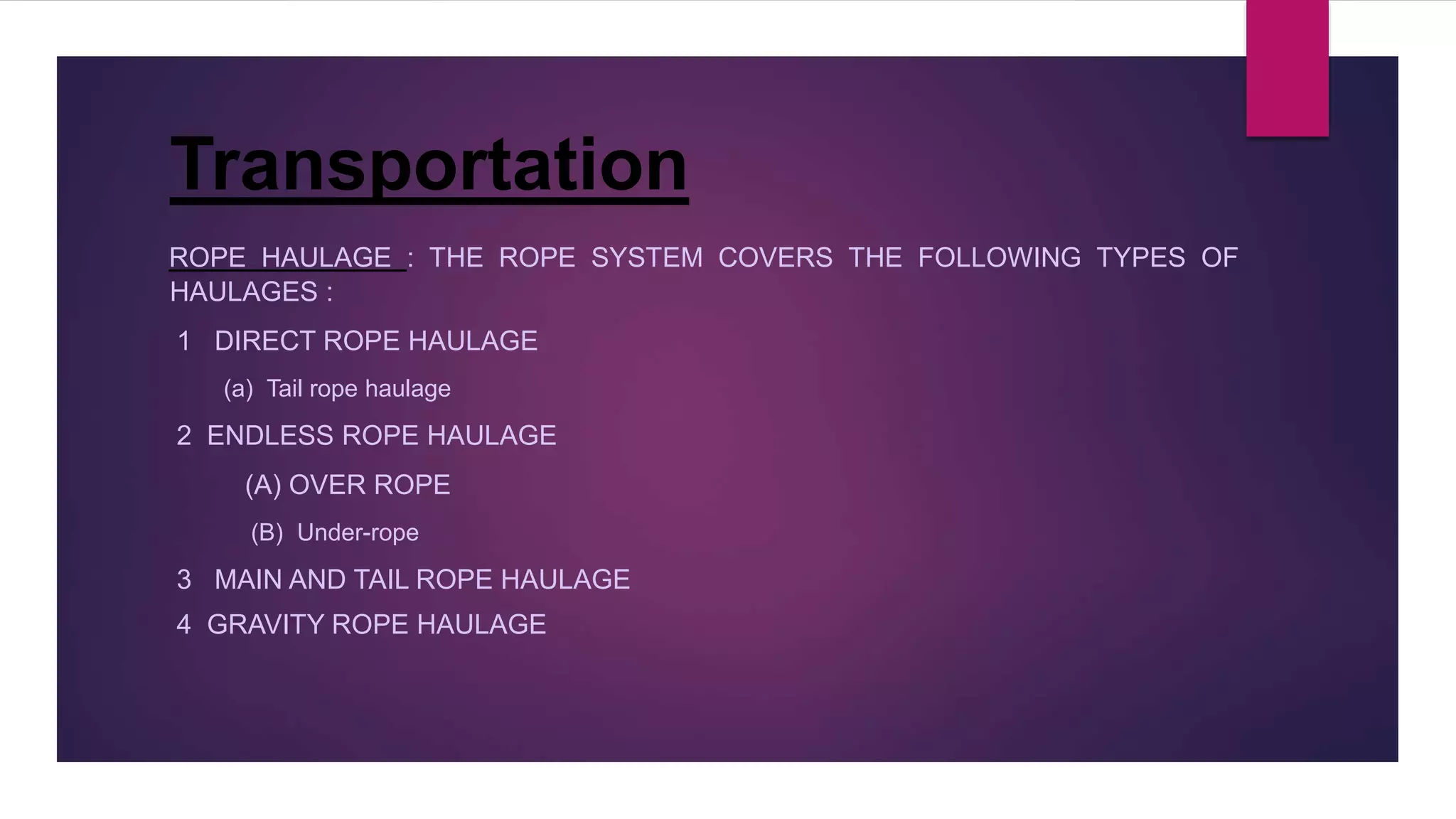 Ppt mine machinery | PPTX