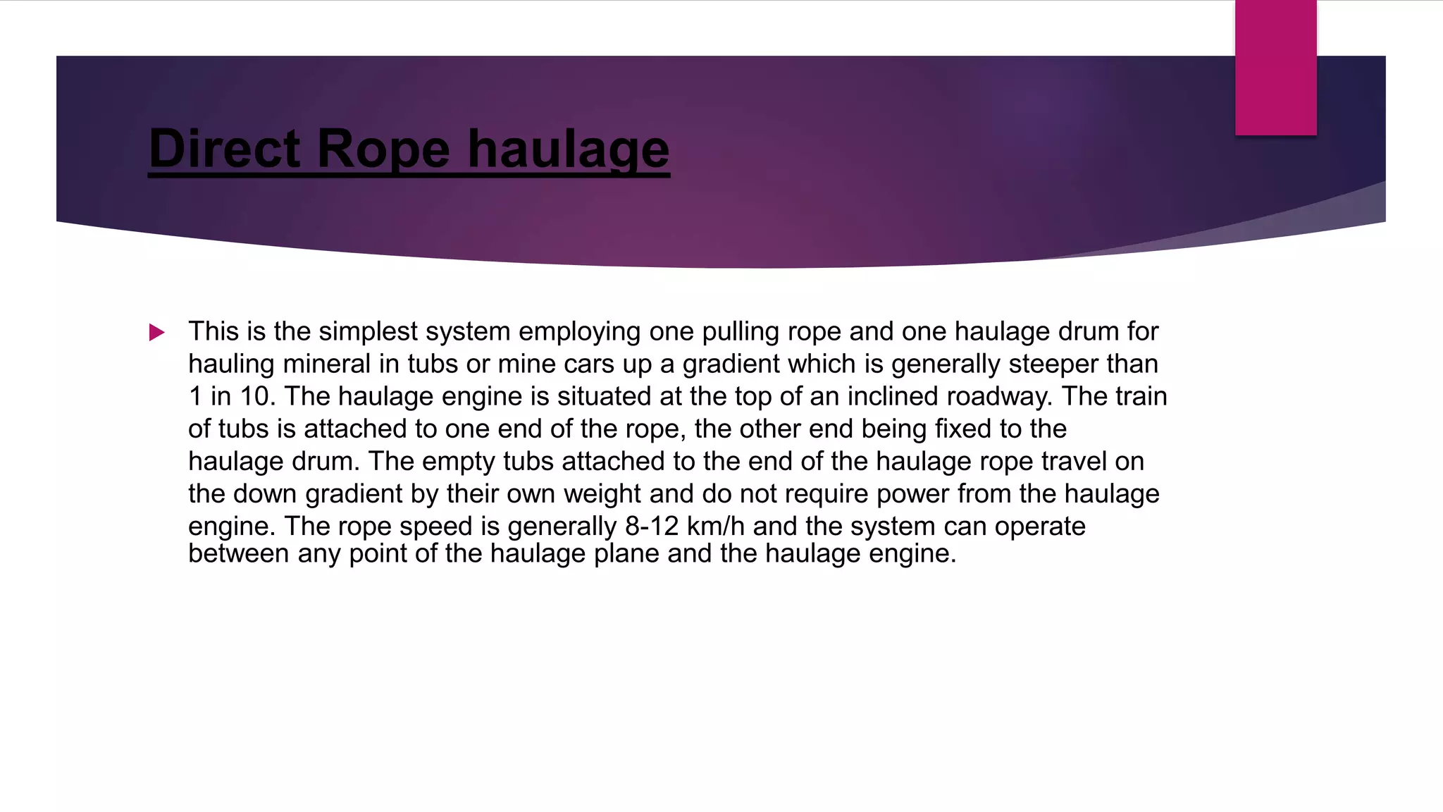 Ppt mine machinery | PPTX