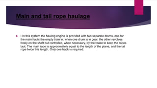 Ppt mine machinery | PPTX