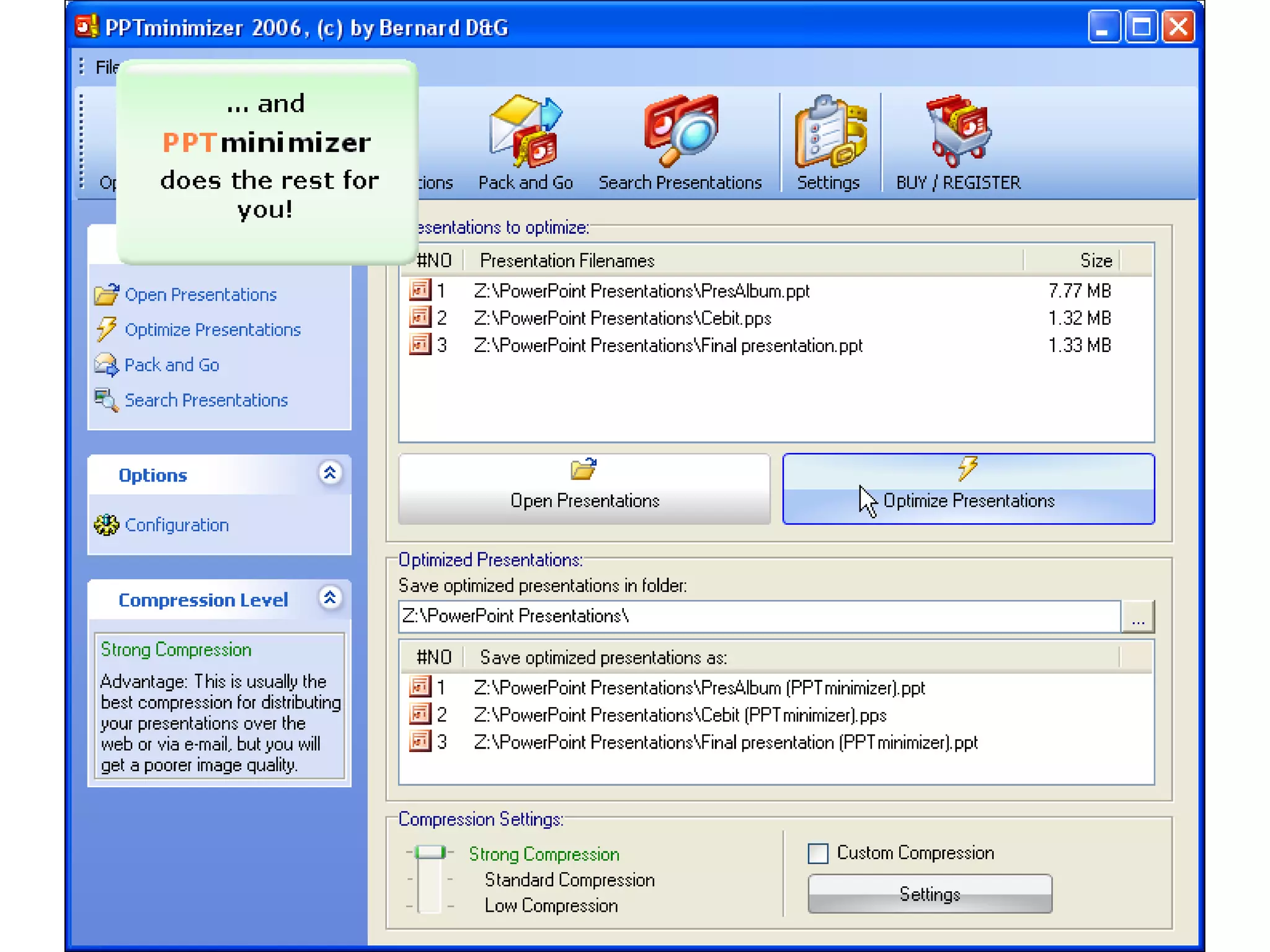 Reduce the size of your PowerPoint presentation files | PPS | Desktop ...