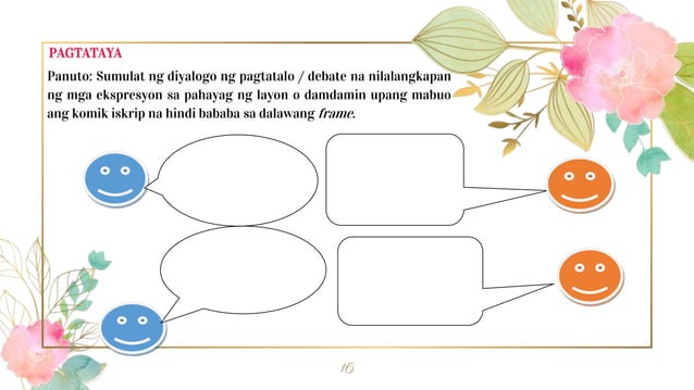 Mga Ekspresyon sa Pagpapahayag ng Layon at Damdamin | PPTX