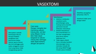 Metode kontrasepsi Jangka Panjang (MKJP) PPT | PDF