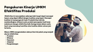 Ppt mku kel6 peran dan pengukuran kinerja umkm | PPT