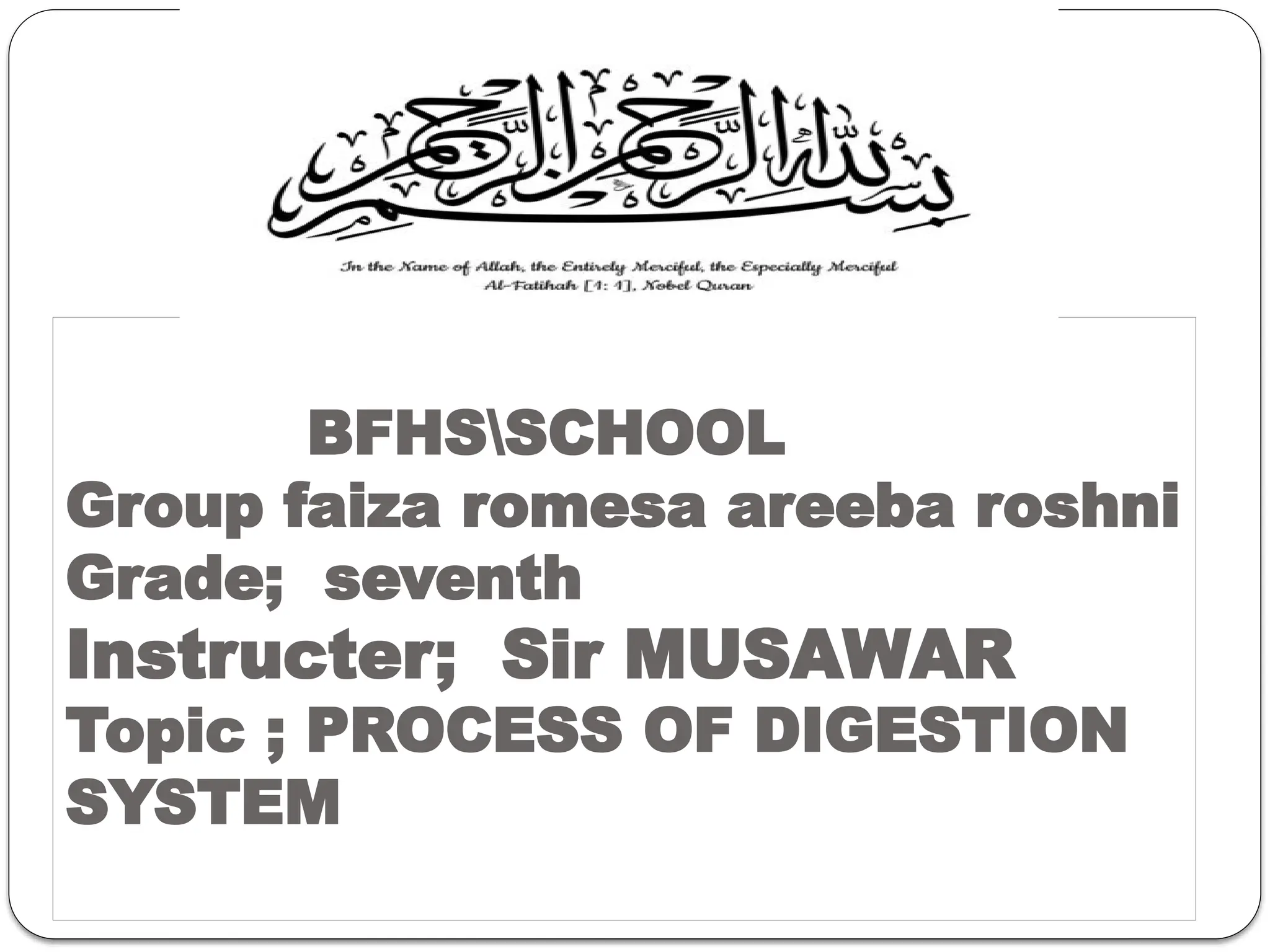 Digestive system power point presentation | PPT