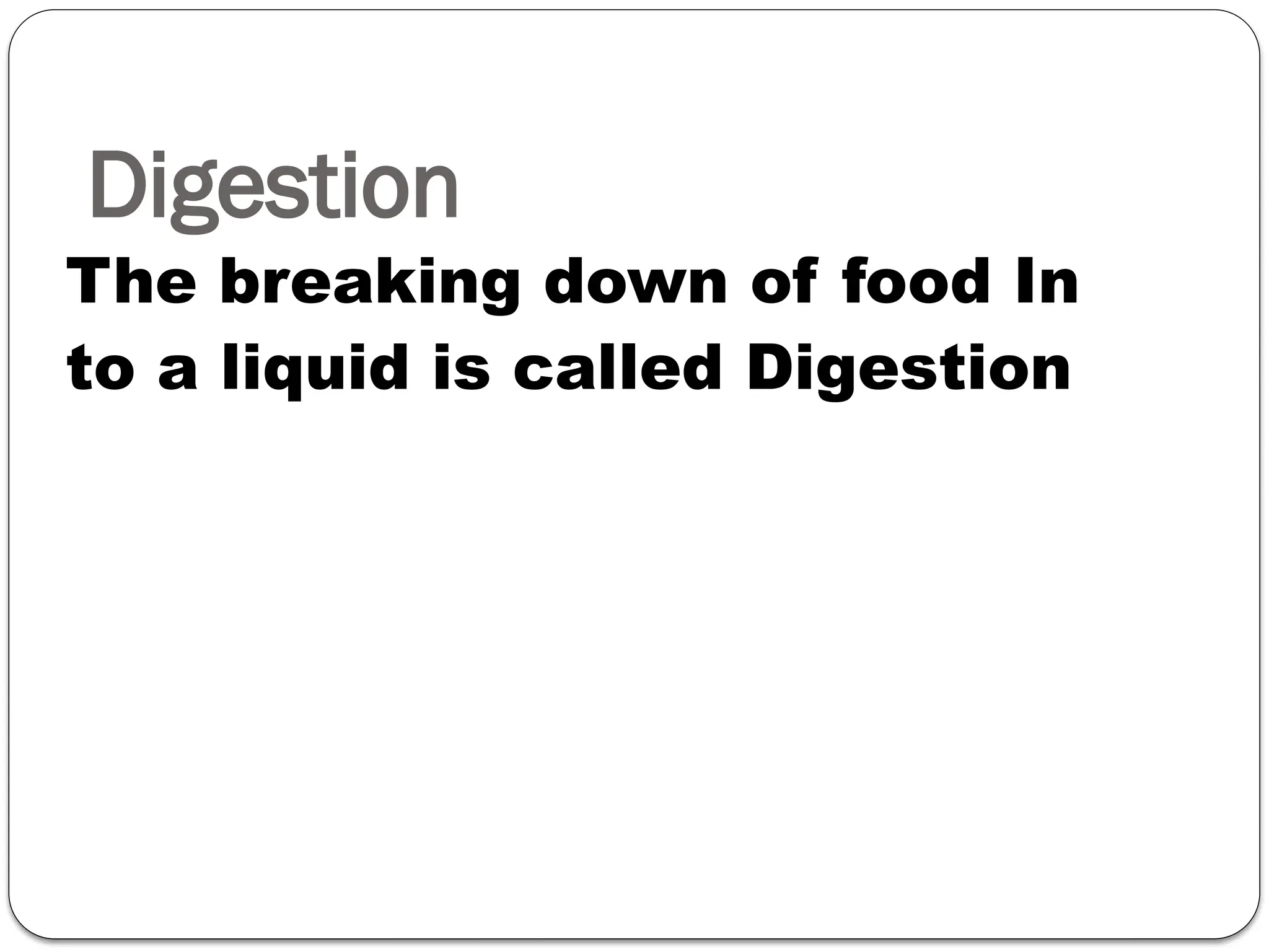 Digestive system power point presentation | PPT