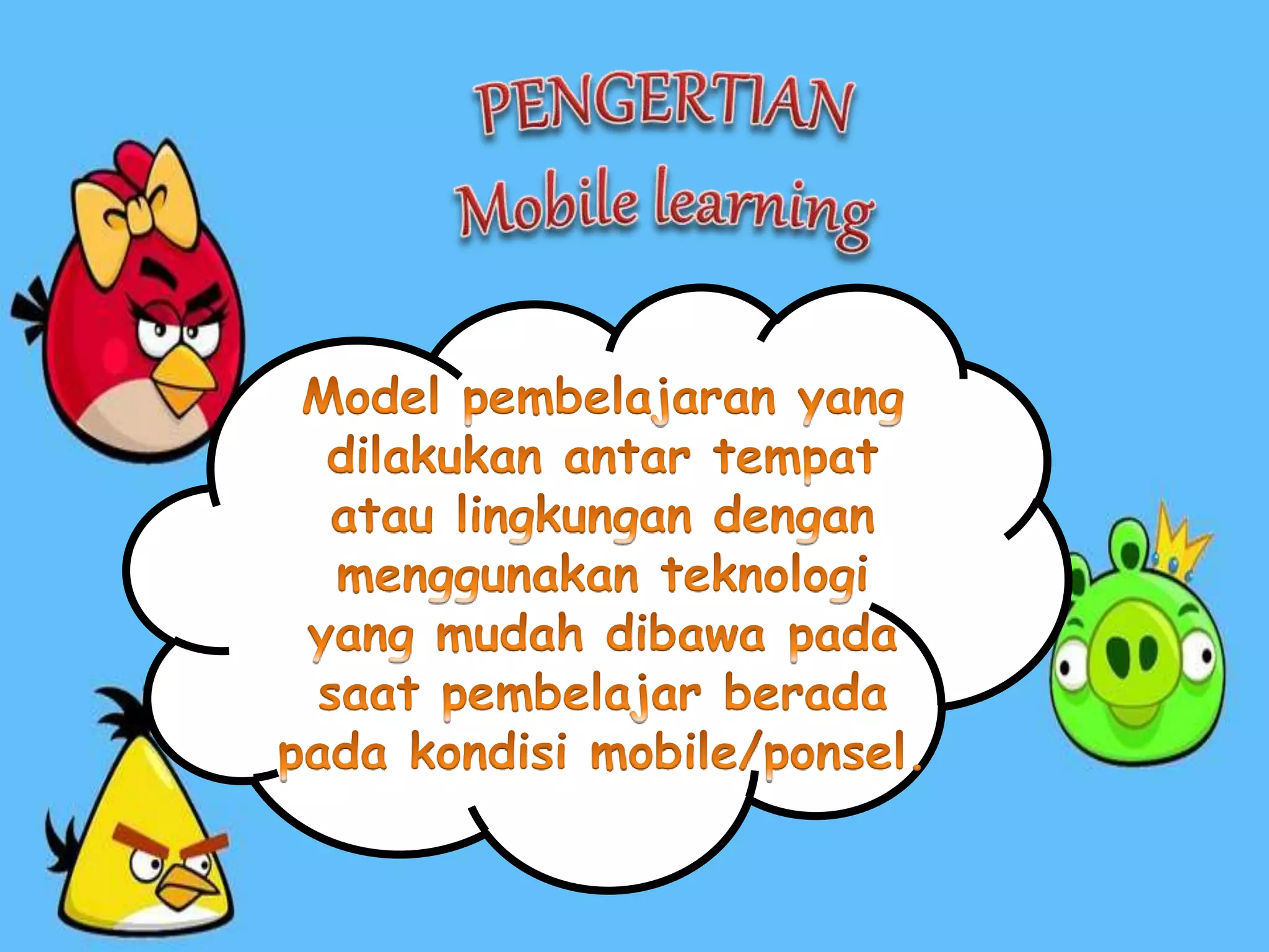 Ppt mobile learning | PPTX