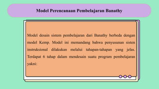 Bella Rizkia_VI D_032118056_PPT MOdel Perencanaan Pembelajaran | PPT
