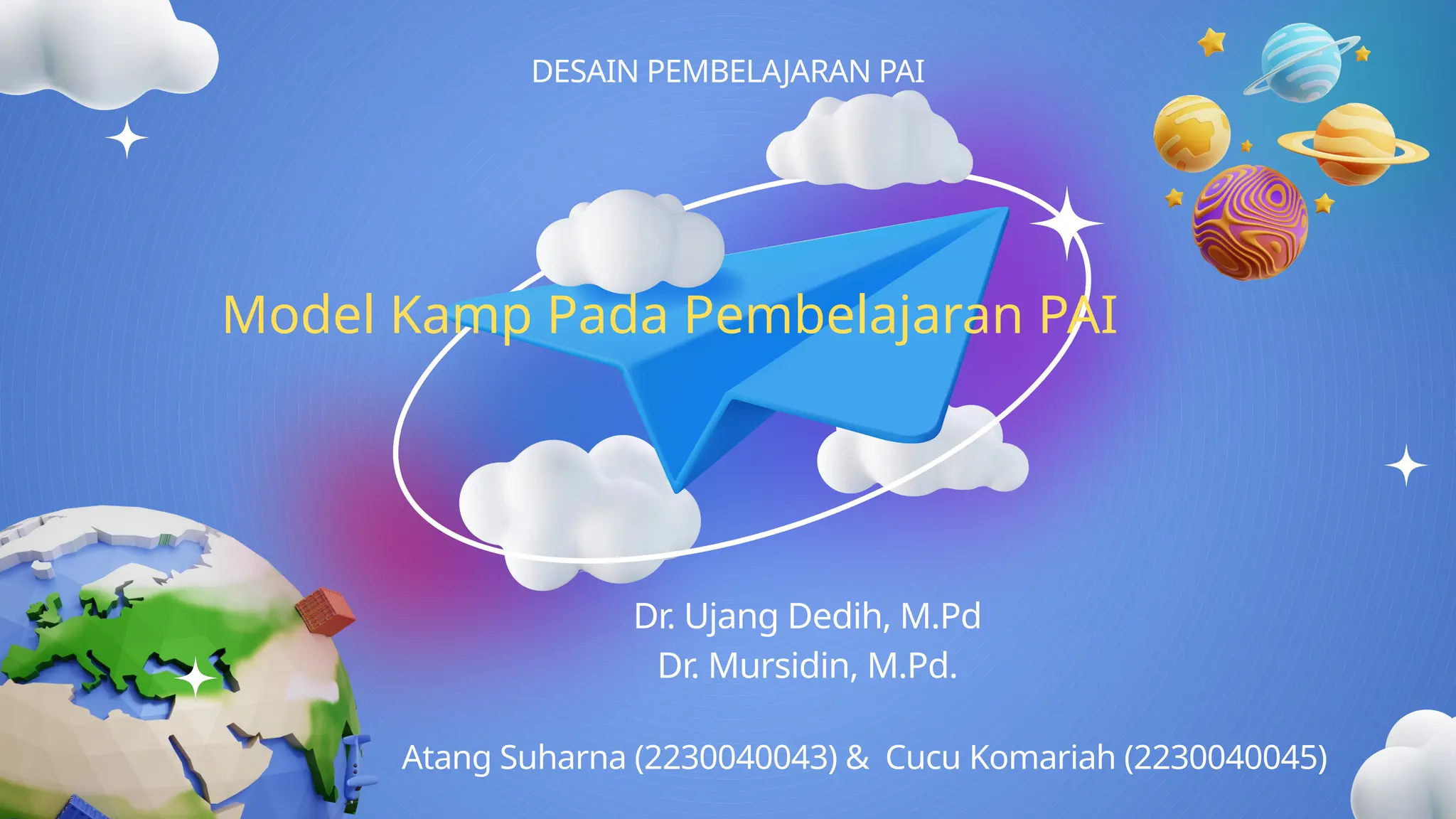 PPT Model Kemp_PAI. Model Pembelajaran yang bisa dijadikan alternatif ...