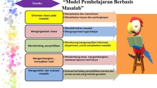 Model Pembelajaran Berbasis Masalah (PBL) | PPTX