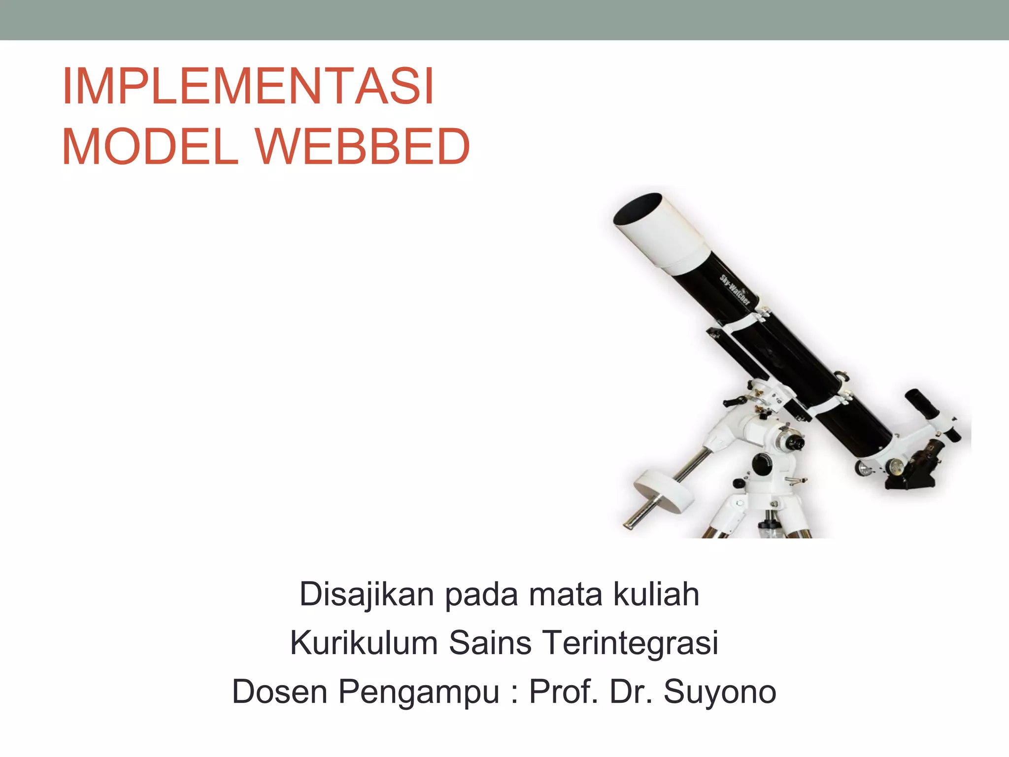 Ppt model webbed | PPT