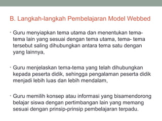 Ppt model webbed | PPT