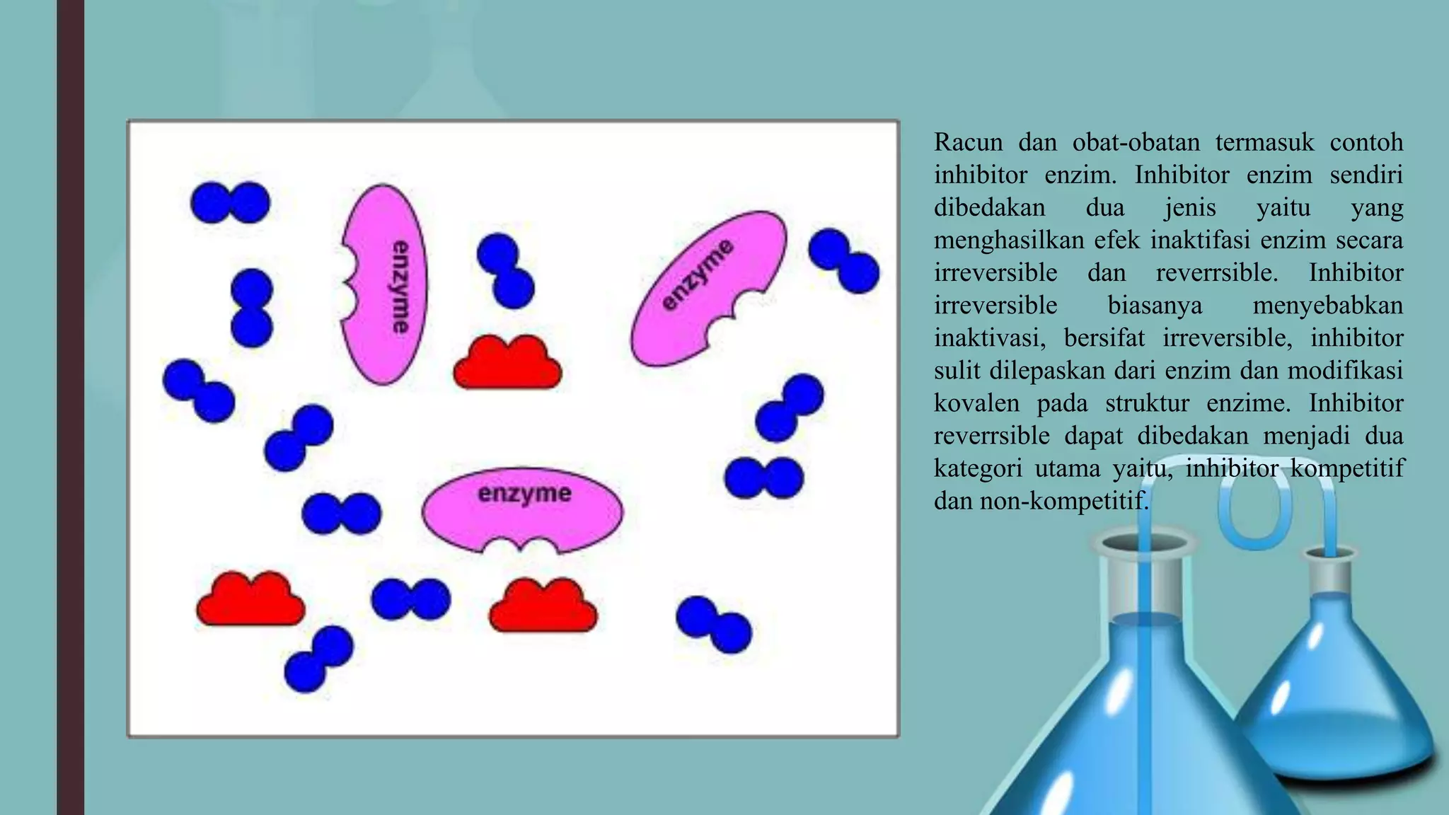 Pengaruh peningkatan kadar enzim dan modifier pada reaksi enzimatik | PPTX