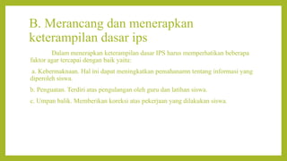 ppt modul 12.pembelajaran IPS di SD pada sekolah dasar | PPTX