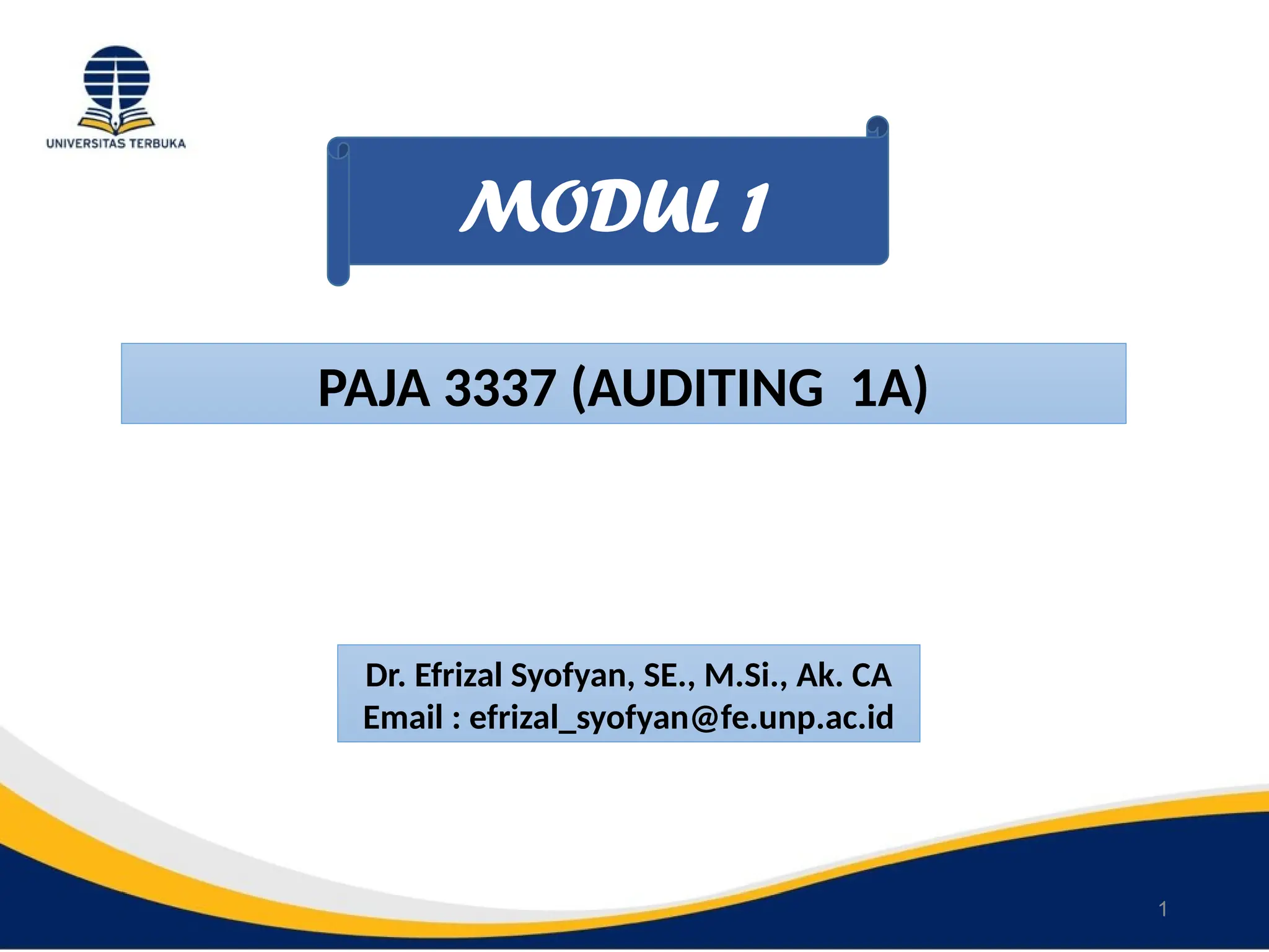 ABCDEFH PPT Modul 1 KB 2 Auditing 1A.pptx
