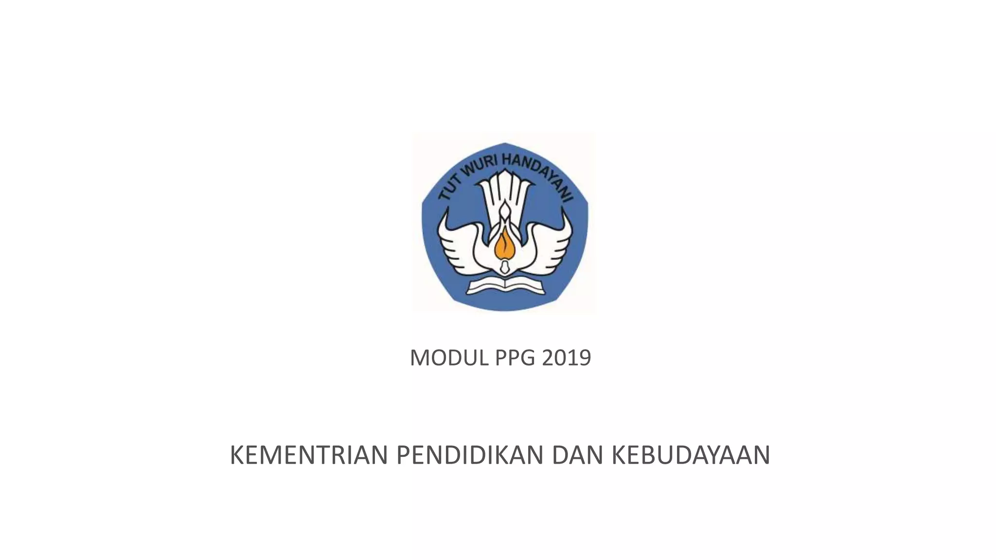 PPT MODUL III SENI BUDAYA KB 1: UNSUR, JENIS DAN TEKNIK TARI | PPTX
