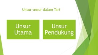 PPT MODUL III SENI BUDAYA KB 1: UNSUR, JENIS DAN TEKNIK TARI | PPTX