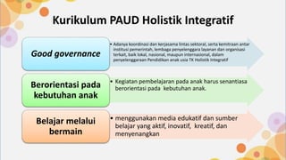 PENDIDIKAN HOLISTIK INTEGRATIF BAGI ANAK USIA DINI.pptx