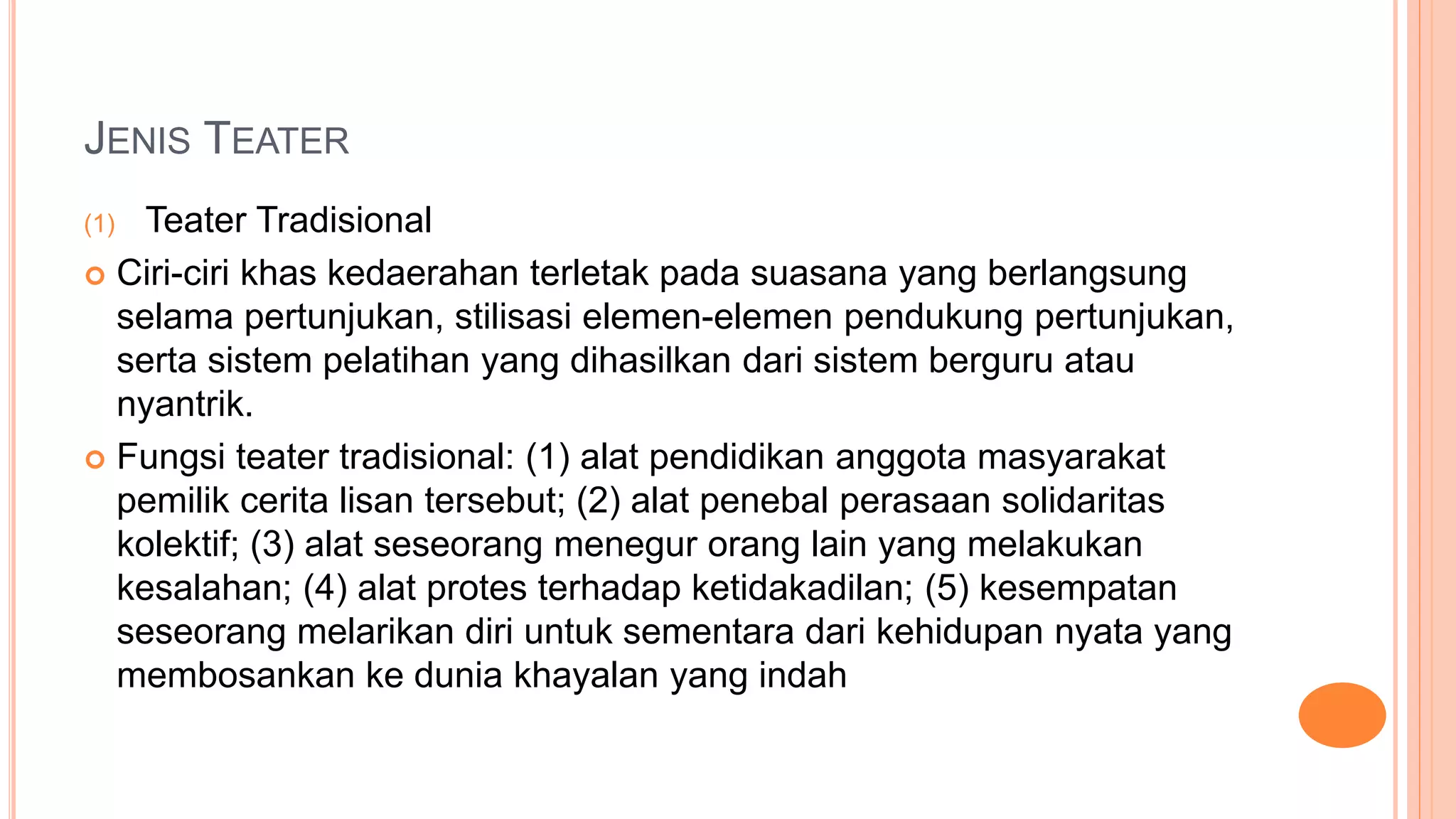PPT IV SENI BUDAYA KB 1: KONSEP SENI TEATER: UNSUR, JENIS, DAN ESTETIKA ...