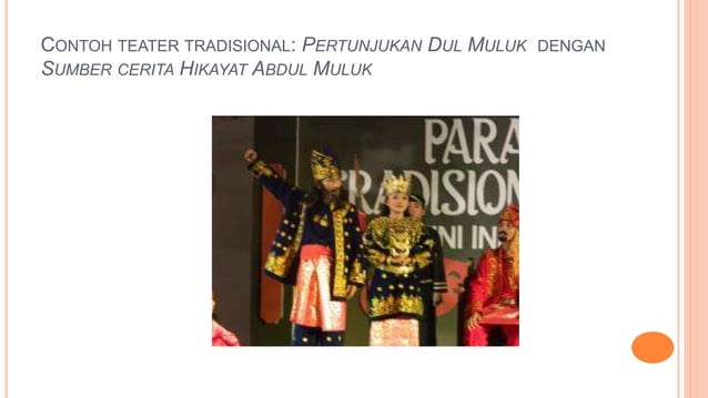 PPT IV SENI BUDAYA KB 1: KONSEP SENI TEATER: UNSUR, JENIS, DAN ESTETIKA | PPTX