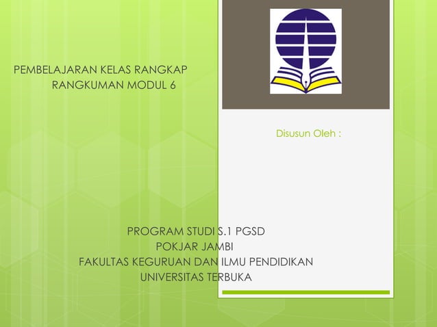 PPT MODUL 6 PKR PEMBELAJARAN KELAS RANGKAP.pptx