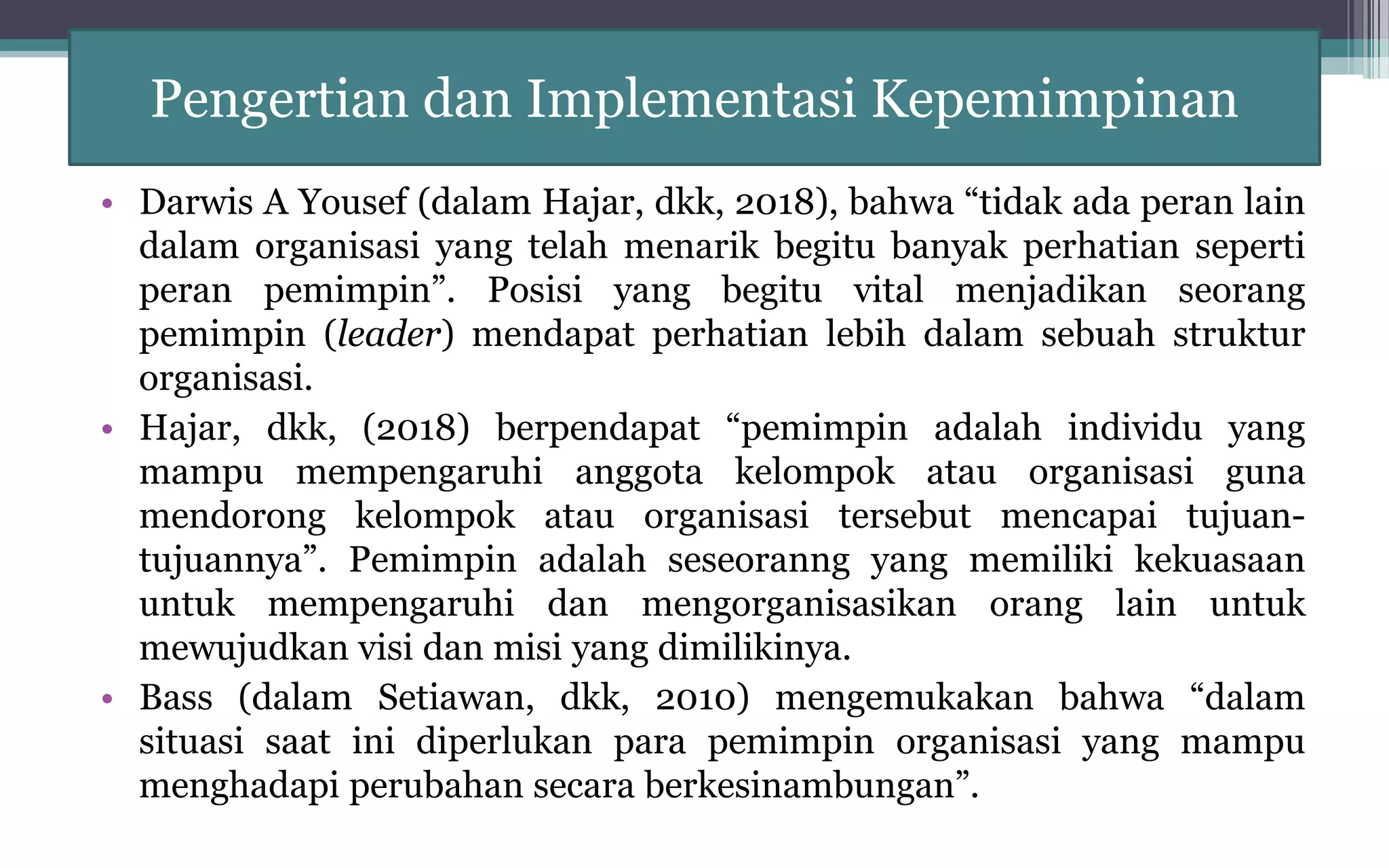 bela negara kepemimpinan pancasila | PPTX