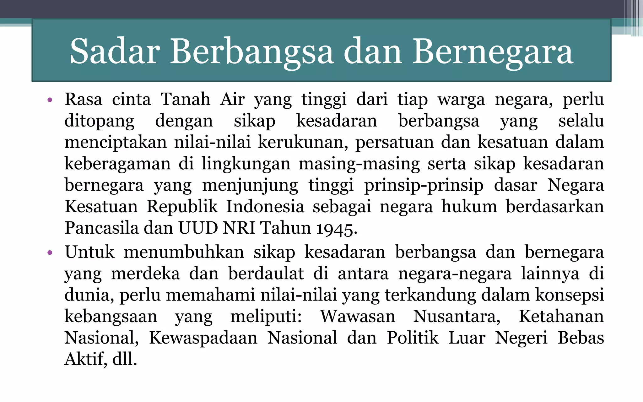 bela negara kepemimpinan pancasila | PPTX