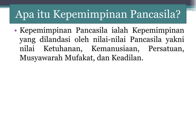 bela negara kepemimpinan pancasila | PPTX