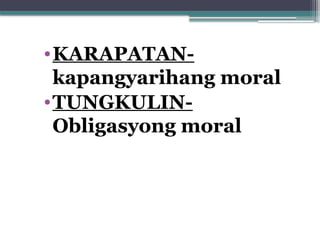 powerpoint presentation about Modyul-6 KARAPATAN | PPTX
