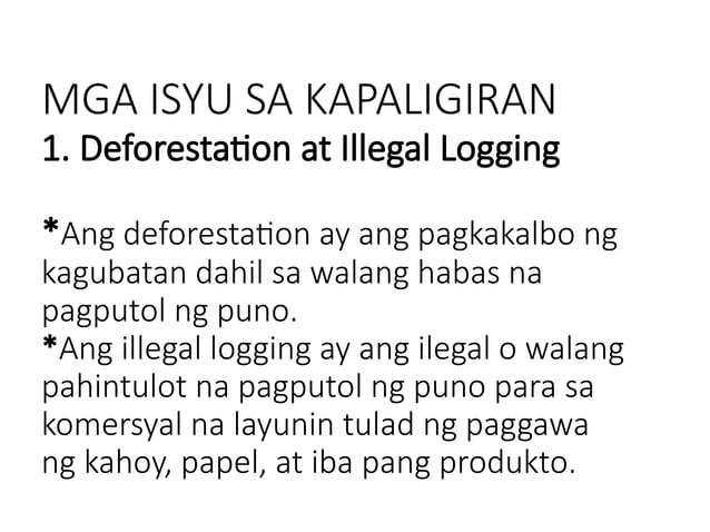 Paggamit ng kapangyarihan at pangangalaga sa kapaligiran | PPTX