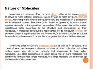 Ppt molecule | PPTX