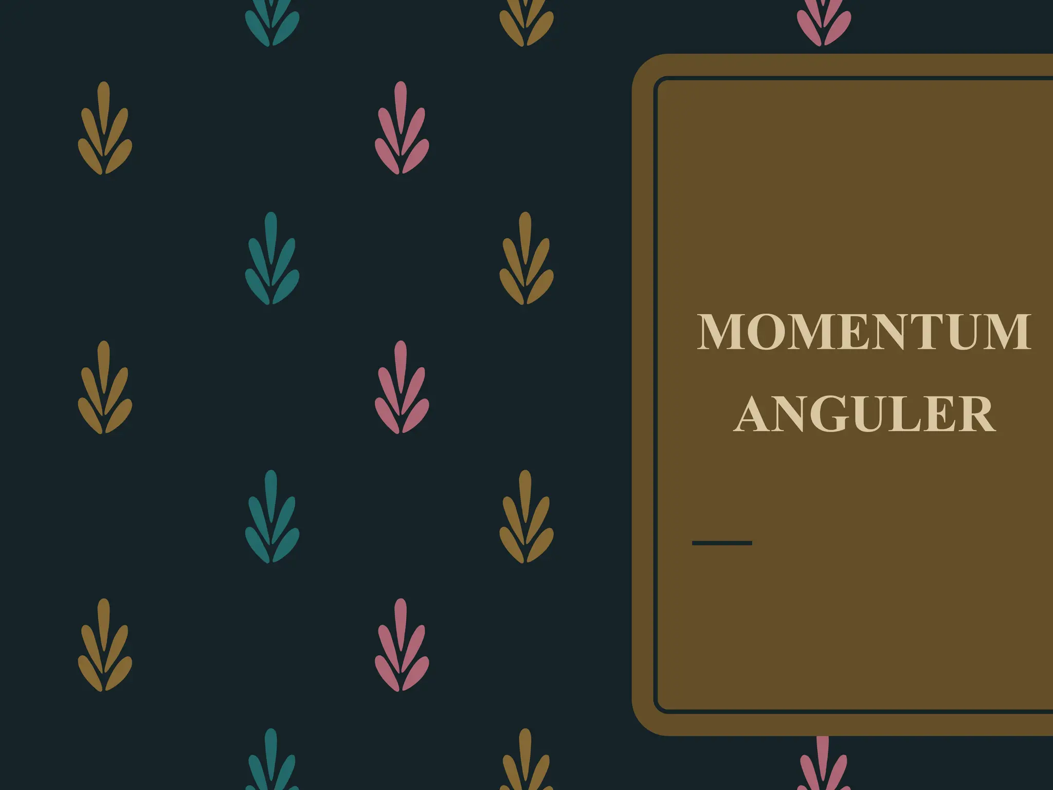 PPT Mengenai Momentum Anguler, Rumus Momentum Anguler dan Hukumnya | PPTX