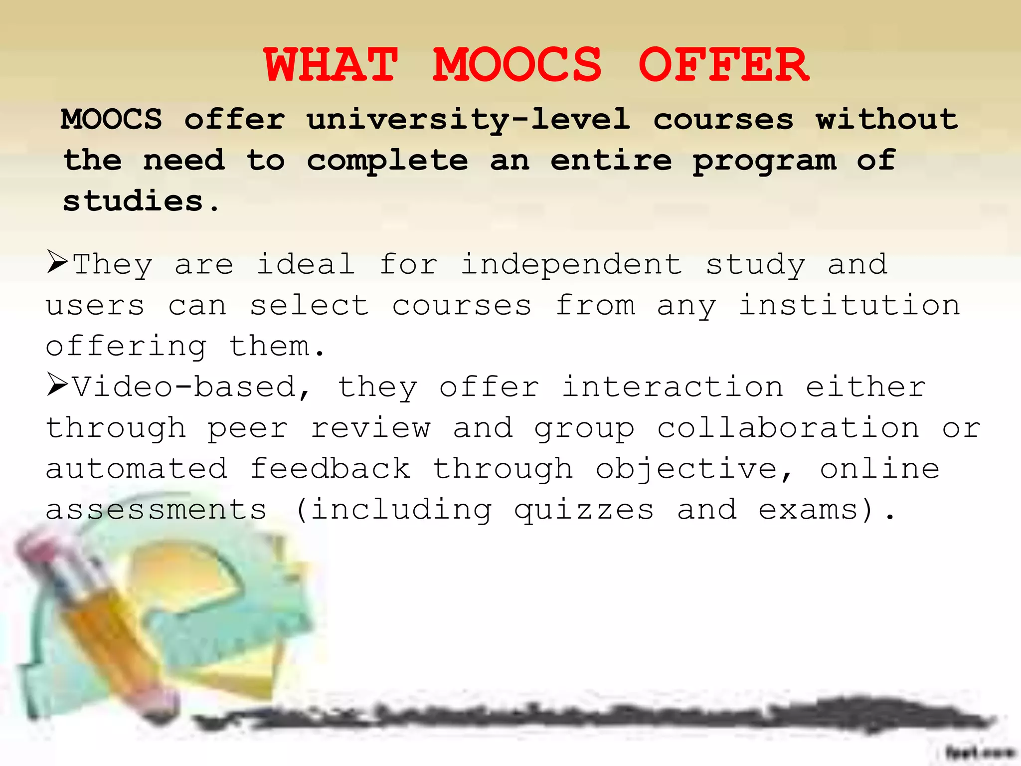Ppt mooc | PPTX