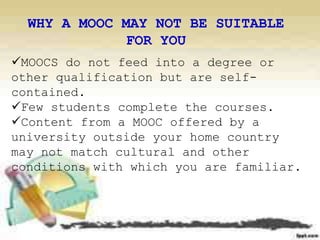 Ppt mooc | PPTX