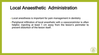 ppt oral biopsies procedure and preparation | PPTX