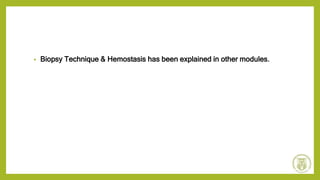 ppt oral biopsies procedure and preparation | PPTX