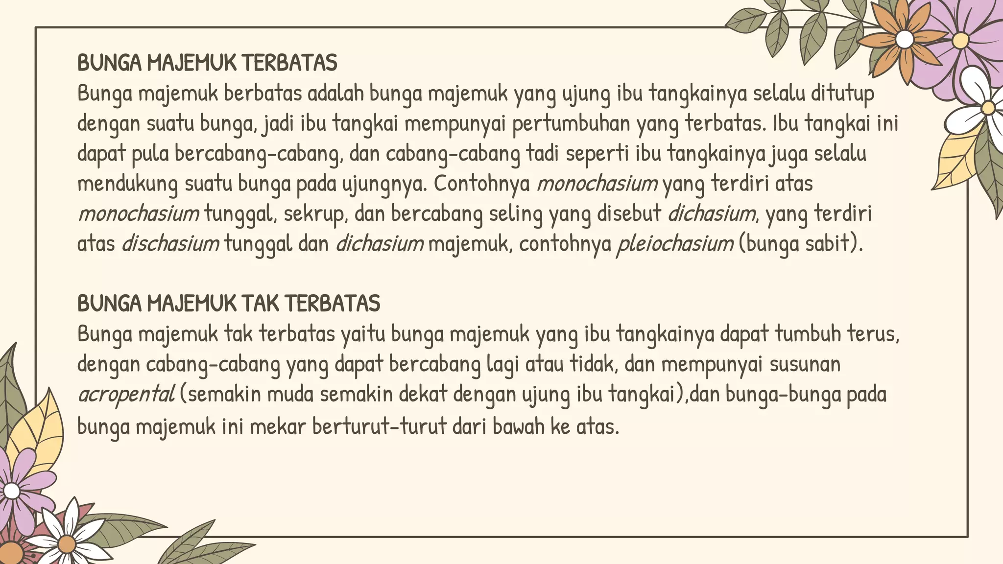 PPT MORFOLOGI BUNGA KELOMPOK 4.pptx
