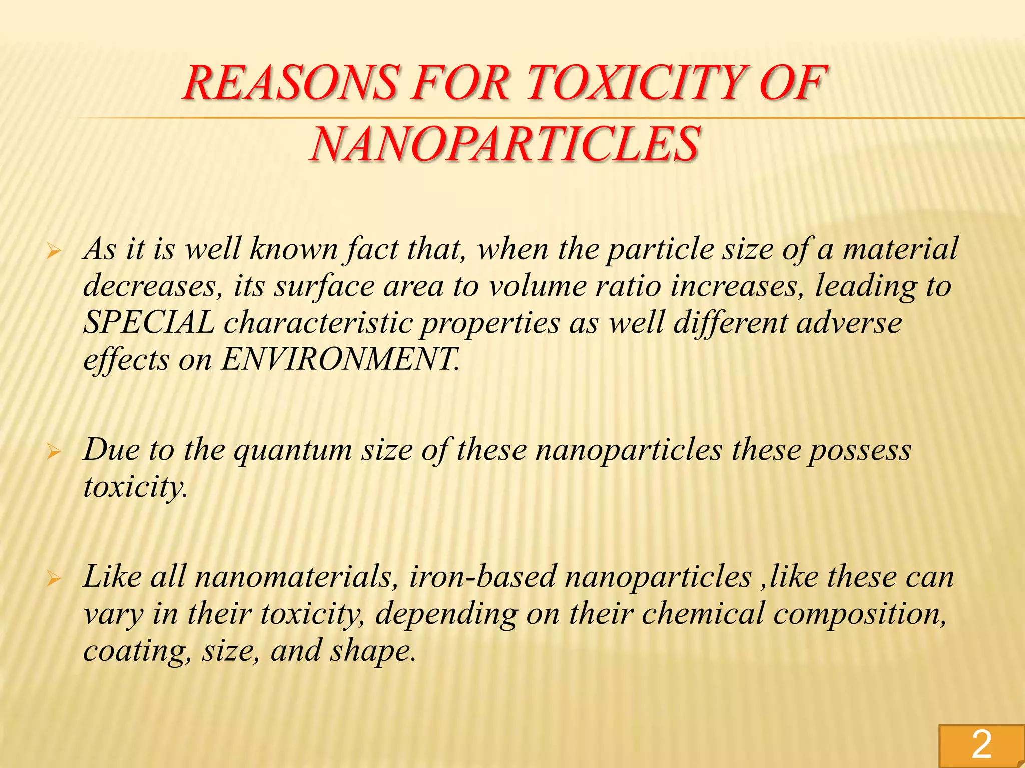 TOXICITY AND SAFETY RELATED TO NANOPHARMACEUTICAL | PPTX