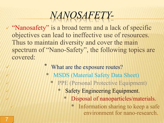 TOXICITY AND SAFETY RELATED TO NANOPHARMACEUTICAL | PPT