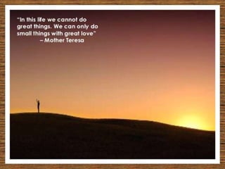 Ppt mother theresa | PPTX